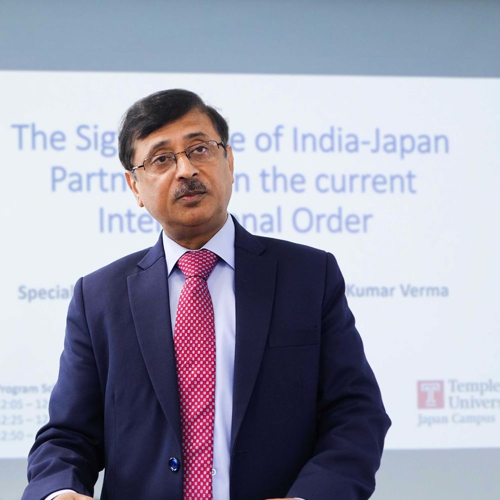 India Diplomat Delivers Lecture to TUJ Students of Politics of the ...